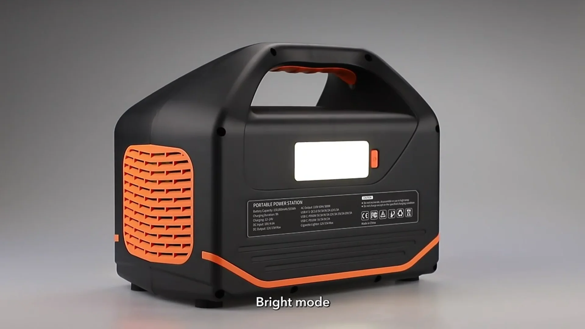 500watt Portable Power Bank Station Pure Sine Volts Mobile Camping ...