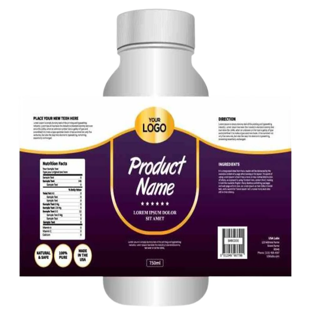 New Design Milk Logo Sticker Custom Stickers Private Label Products ...