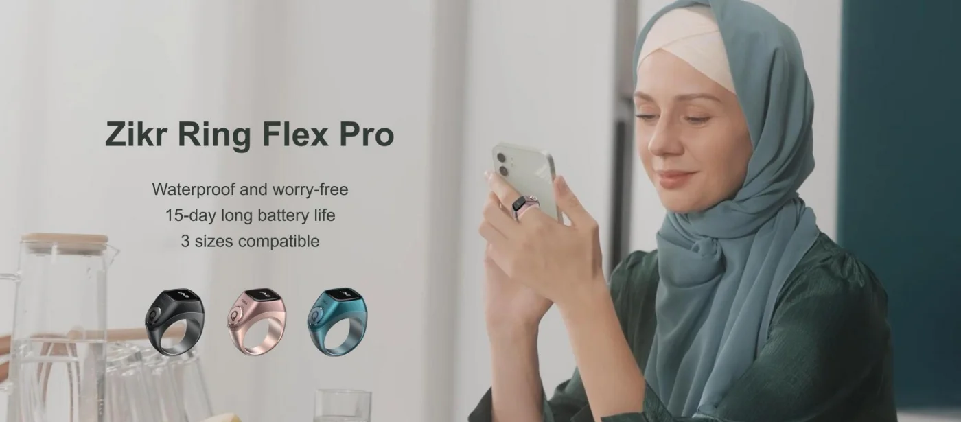 Muslim Smart Ring 2024 Muslim Tasbeeh Tally Counter Electronic Tasbih ...