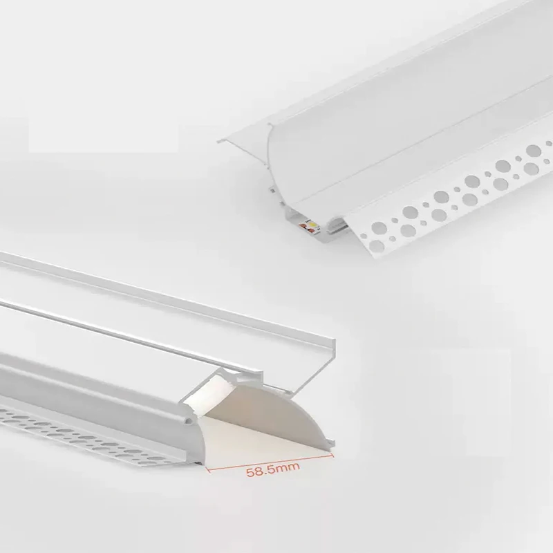 Iled7445 Ceiling Drywall Led Profil Beton White Ral9016 3m Gypsum Led ...