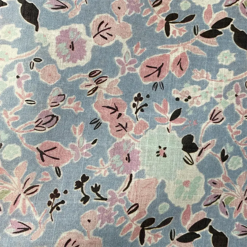 Fast Delivery Custom Breathable Woven Digital Printed Pure Cotton ...