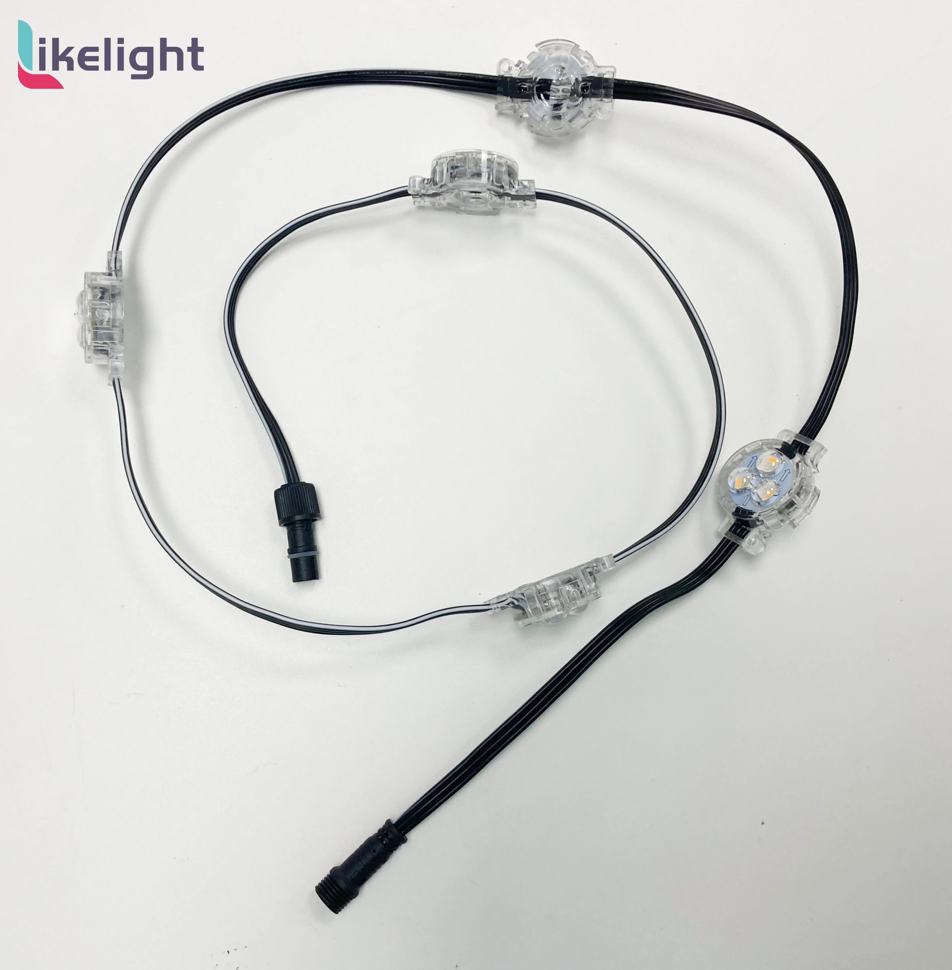 30mm UCS2904 RGBW Permanent Outdoor Christmas Pixel String LED Lights ...