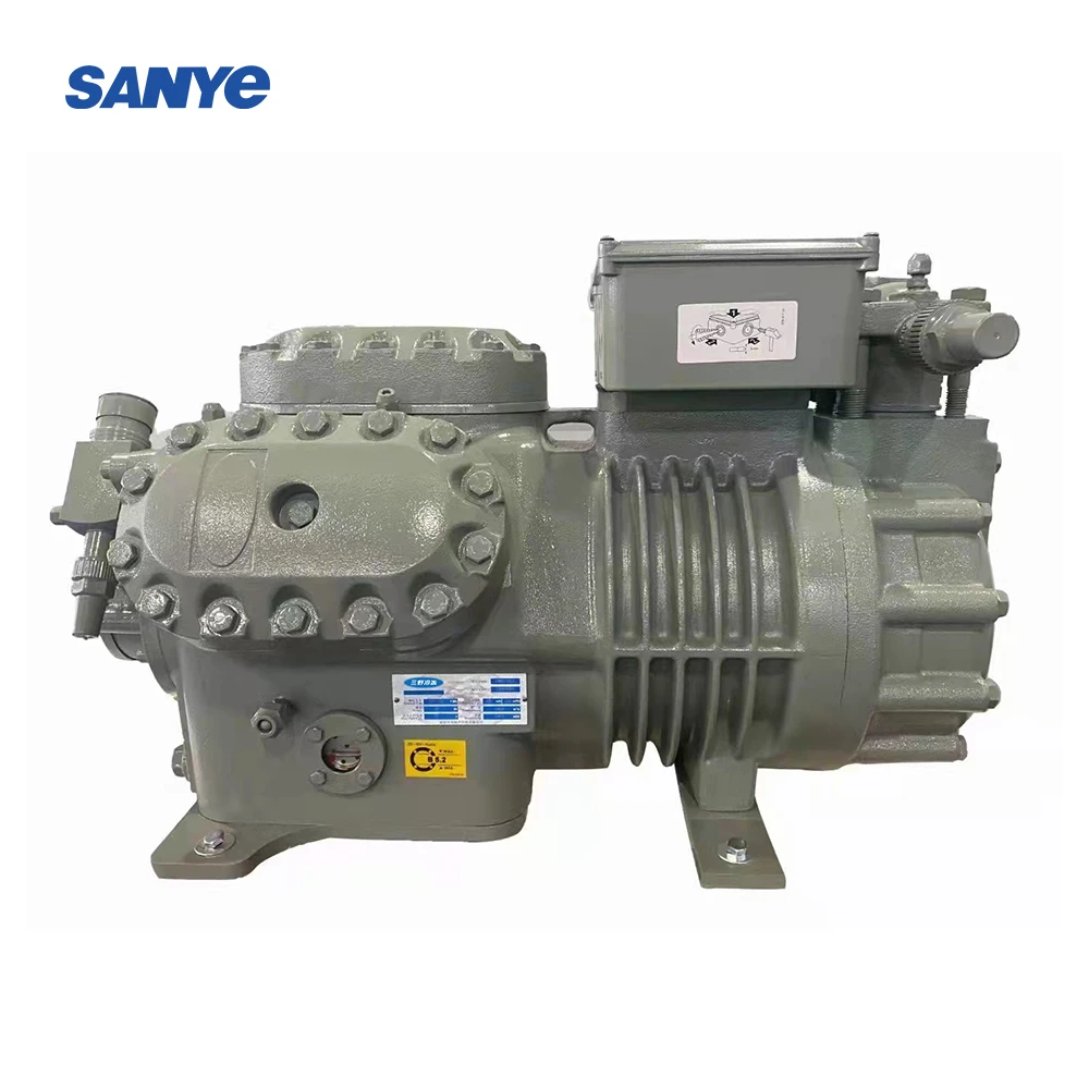 Piston Compressor Semi Hermetic Refrigeration Condensing Unit ...