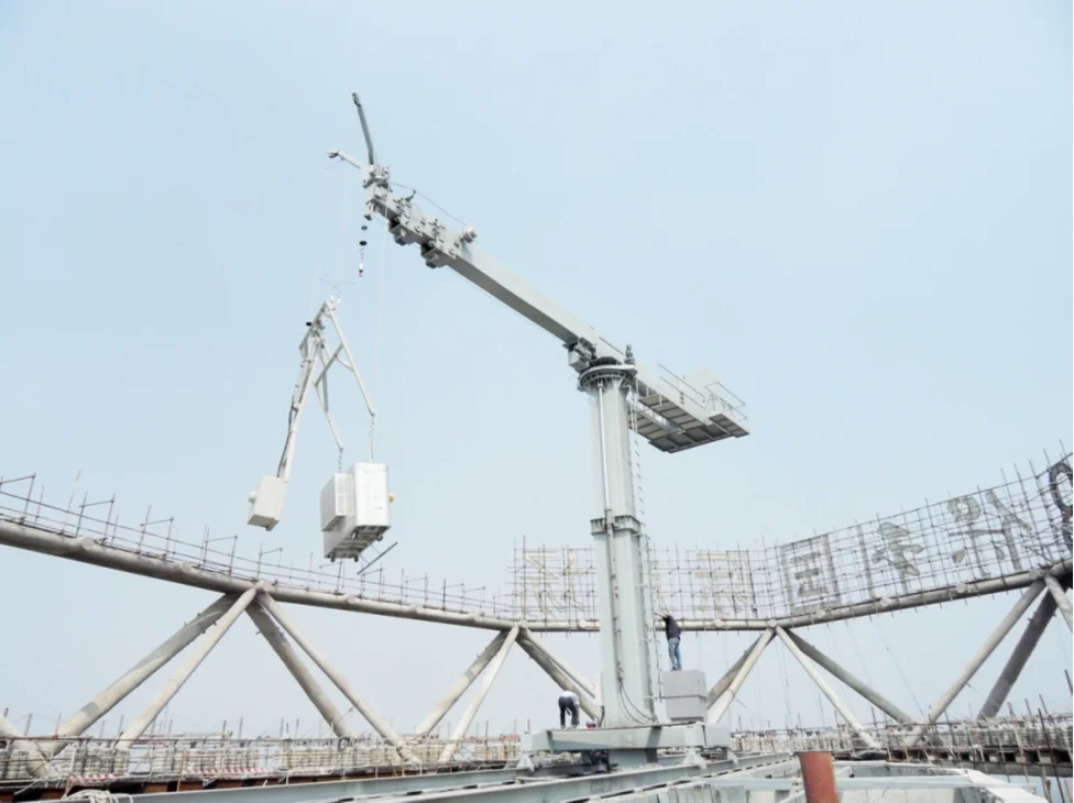 Linyiqueen Trackless Bmu For Facade Maintenance Machine Window Cleaning ...