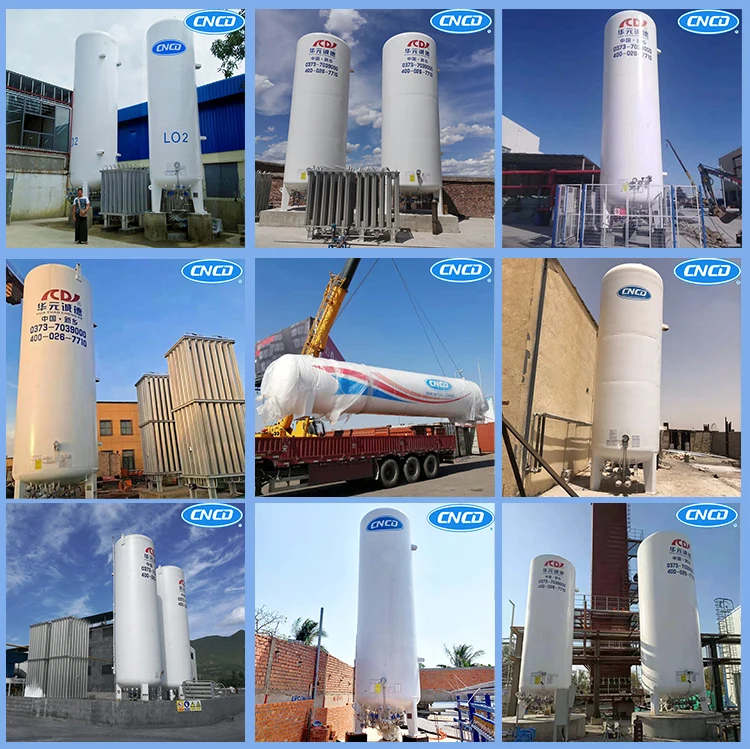 10m3 Carbon Steel Vacuum Insulation Co2 Gas Storage Tank Cryogenic Co2 ...