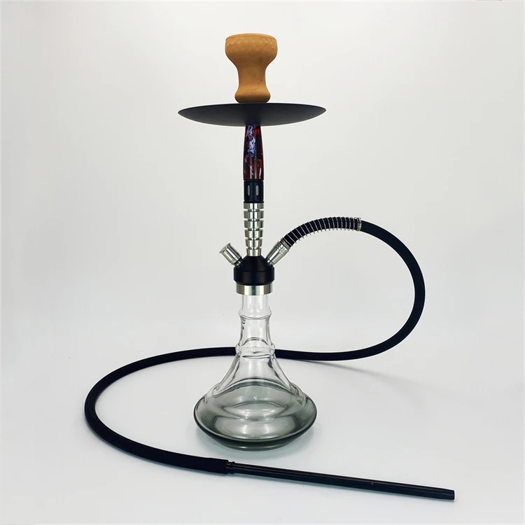 Aluminum Shisha Hookah Glass Base Bonges With Hose Tray Head ...