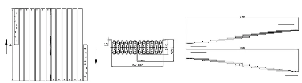 SNEIDA 13x35mm Extending Table Mechanisms - Durable & Versatile