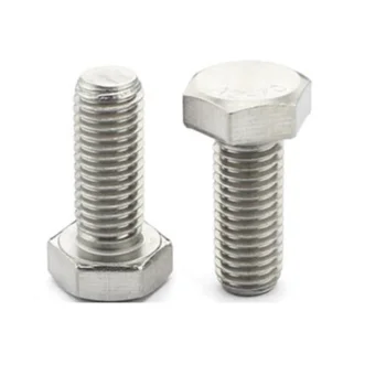 Fastener Bolts Factory Hex Bolt M5-m30 Zinc Plated Factory Customized ...