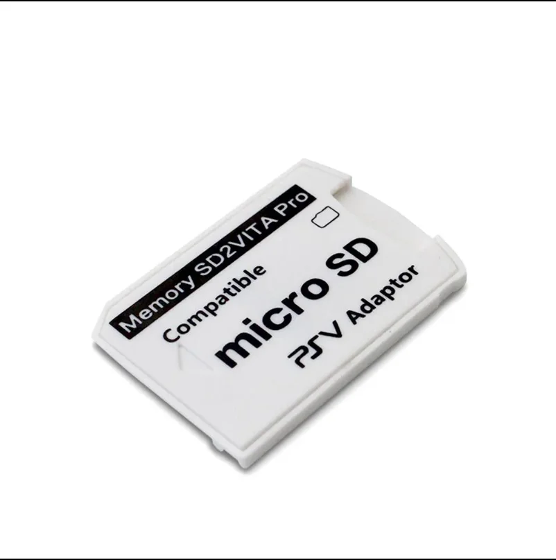 V6.0 Memory SD2Vita Pro TF Micro Card Holder Memory Card Converter Case ...