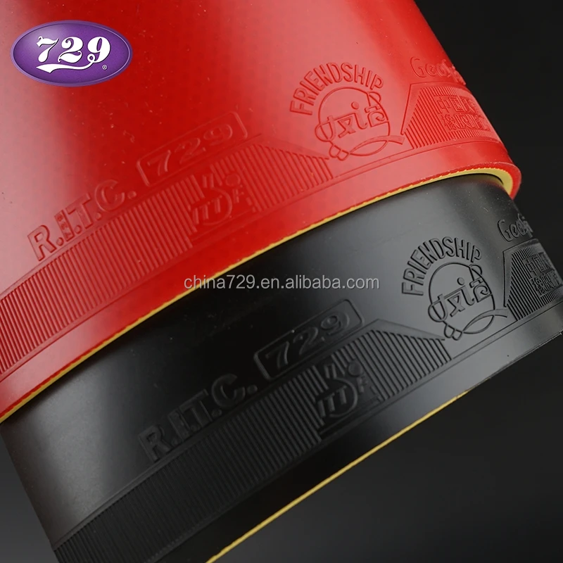 Friendship 729 Table Tennis Racket Rubber Geo Spin Gs Ittf Approval Friendship Pingpong Rubber ...