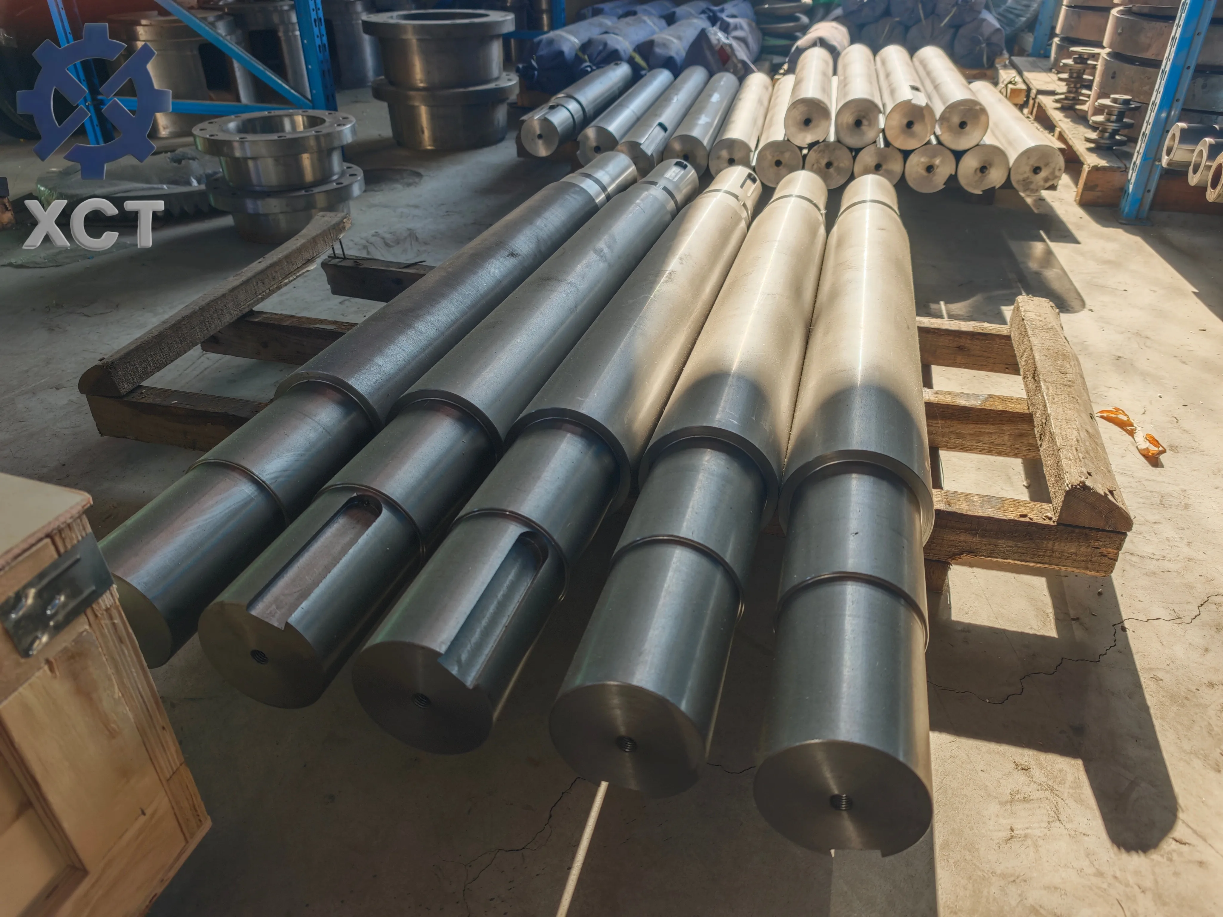 XCT Brand Cast Steel Counterweight for Hp Cone Crusher Spare Part Iron ...