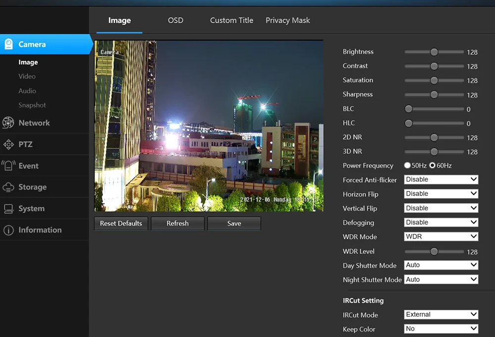 4K 8MP 50X Zoom IP Camera - Hi Kvision Protocol RTMP IVM4200