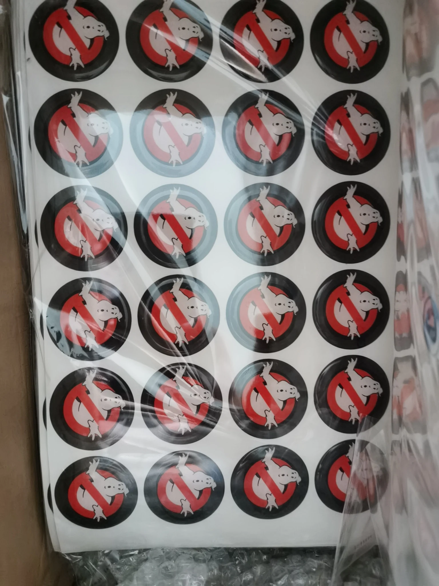 Custom Raised Logo Epoxy Gel Stickers - Clear Resin Domed Labels for ...