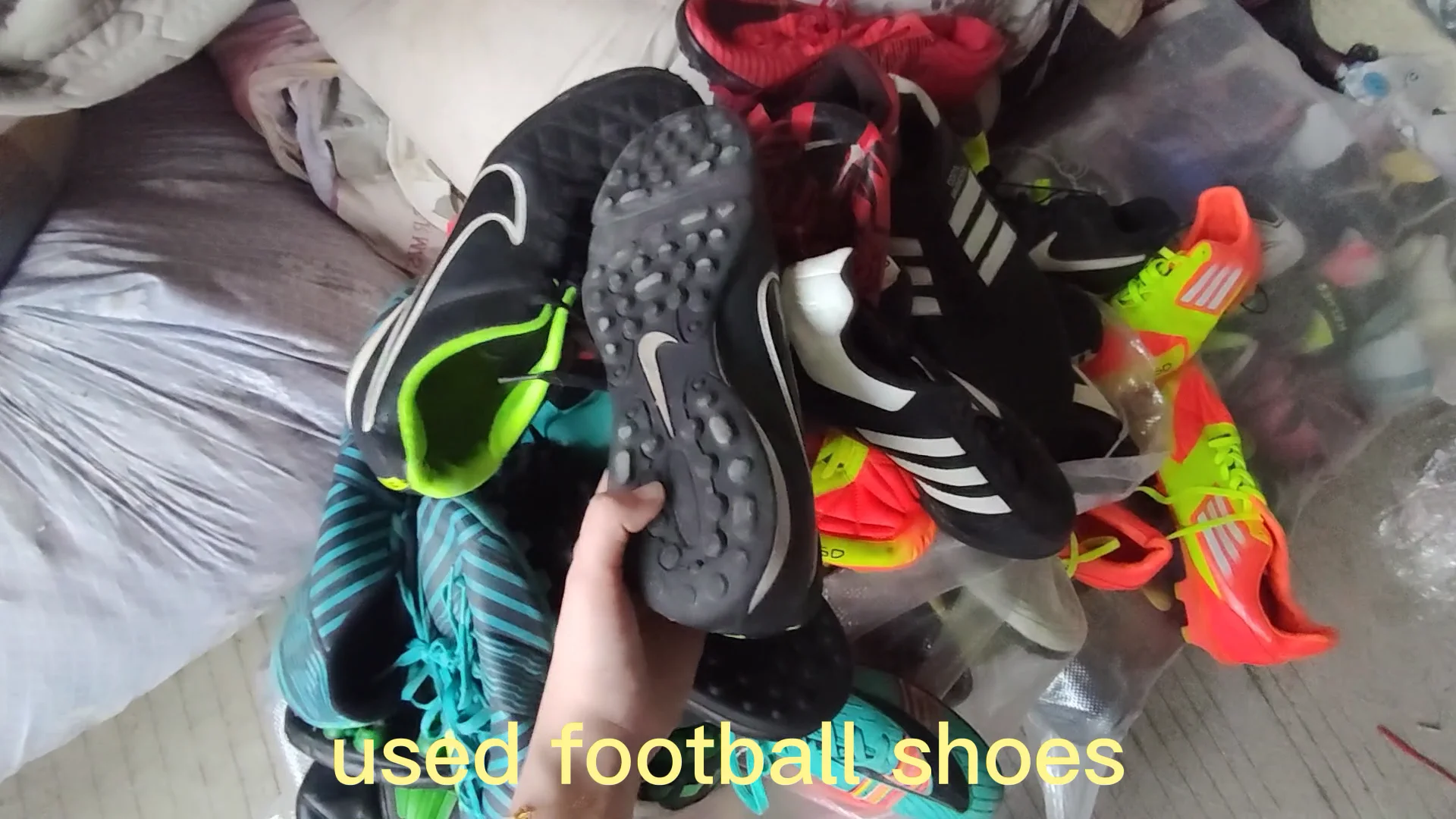 Wholesale Chinese Branded Used Second Hand Soccer Football Shoes Boots ...