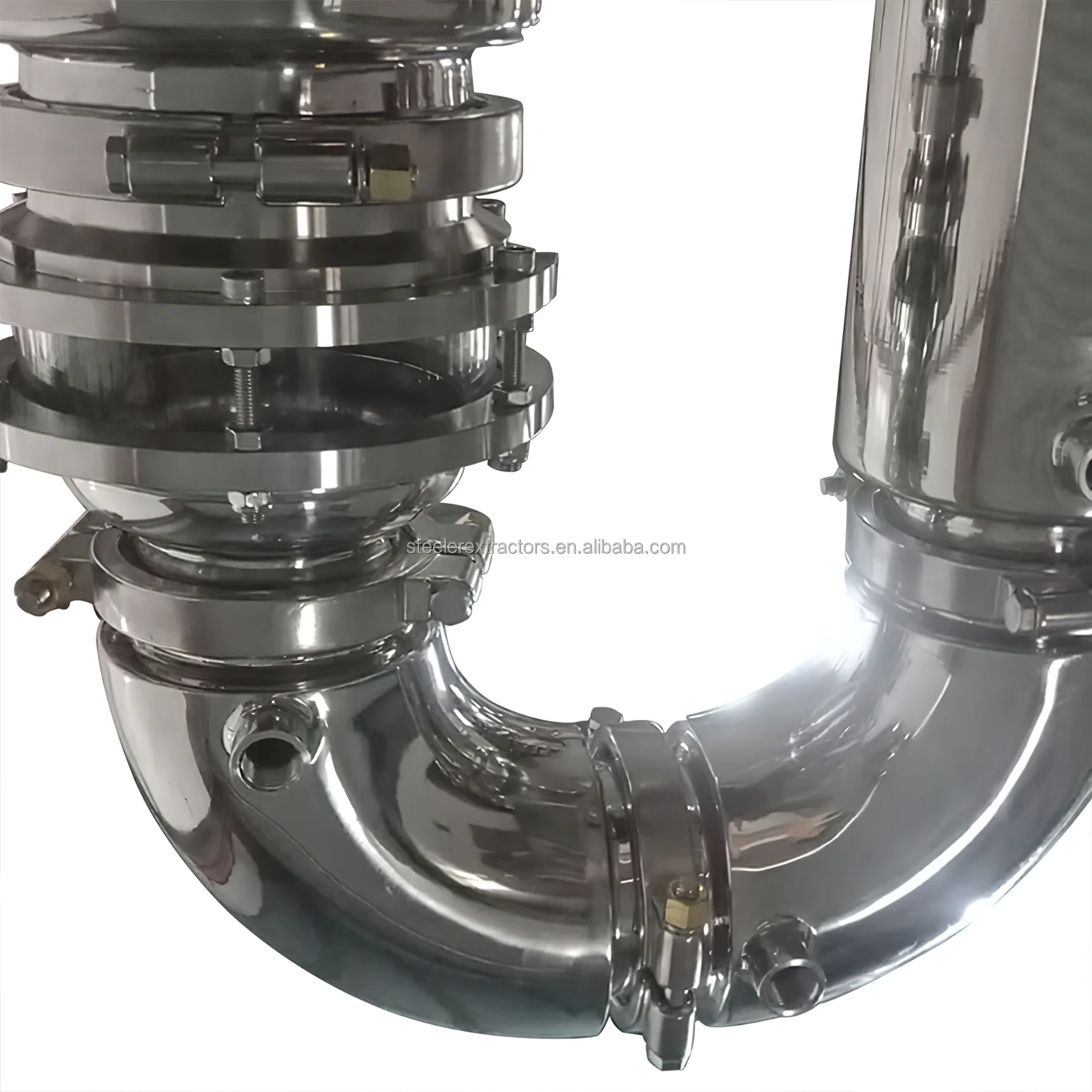 200L/hr Turnkey Solution Ethanol Recovery FFE Falling Film Evaporator ...