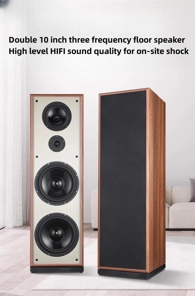 High Quality HIFI Audio Dual 10 Inch Passive Front Floor Speakers High ...