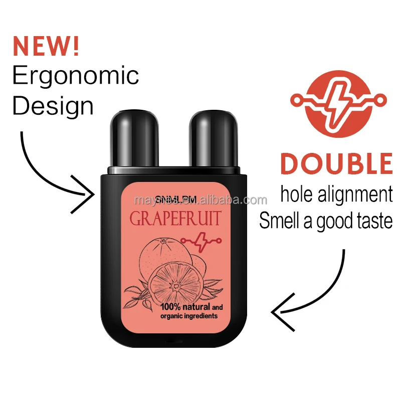 SNMLPM Dual Nasal Inhaler With Jasmine Flora Flavors Refreshing Mint ...