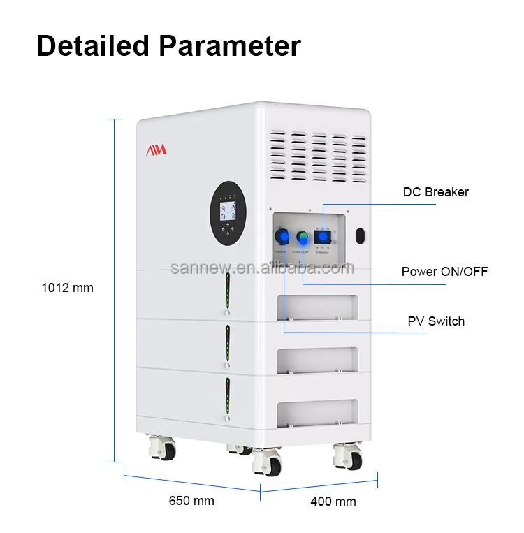 All In One Lithium Ion Batteries Hybrid Inverter 51.2v 300ah Lifepo4 ...