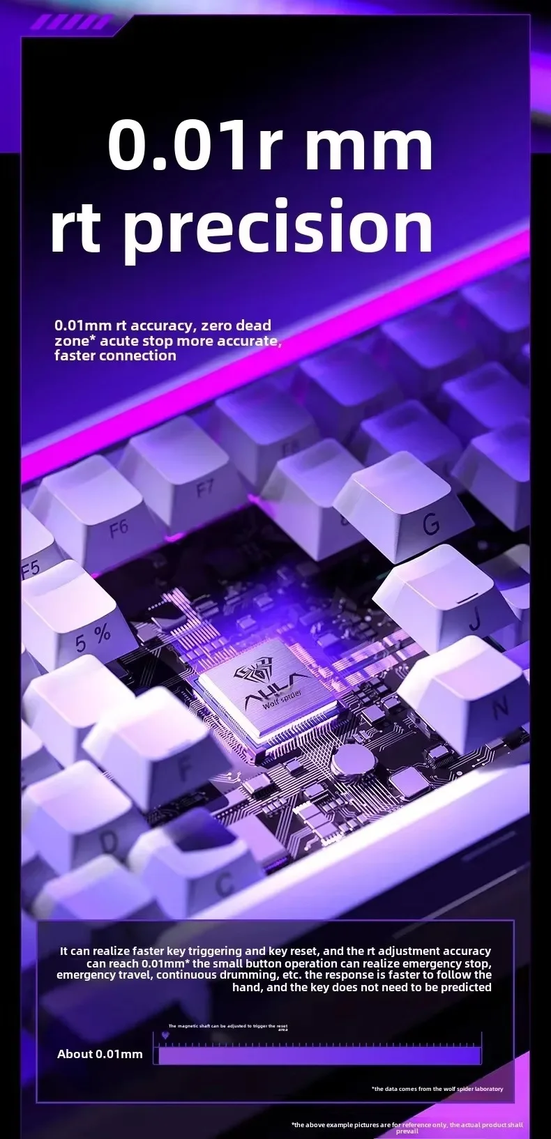 AULA HERO84 8K RGB 백라이트 자석축 기계식 키보드 0.01mm 래피드 트리거 전체 키 핫스왑 데스크탑 게이밍 E ...