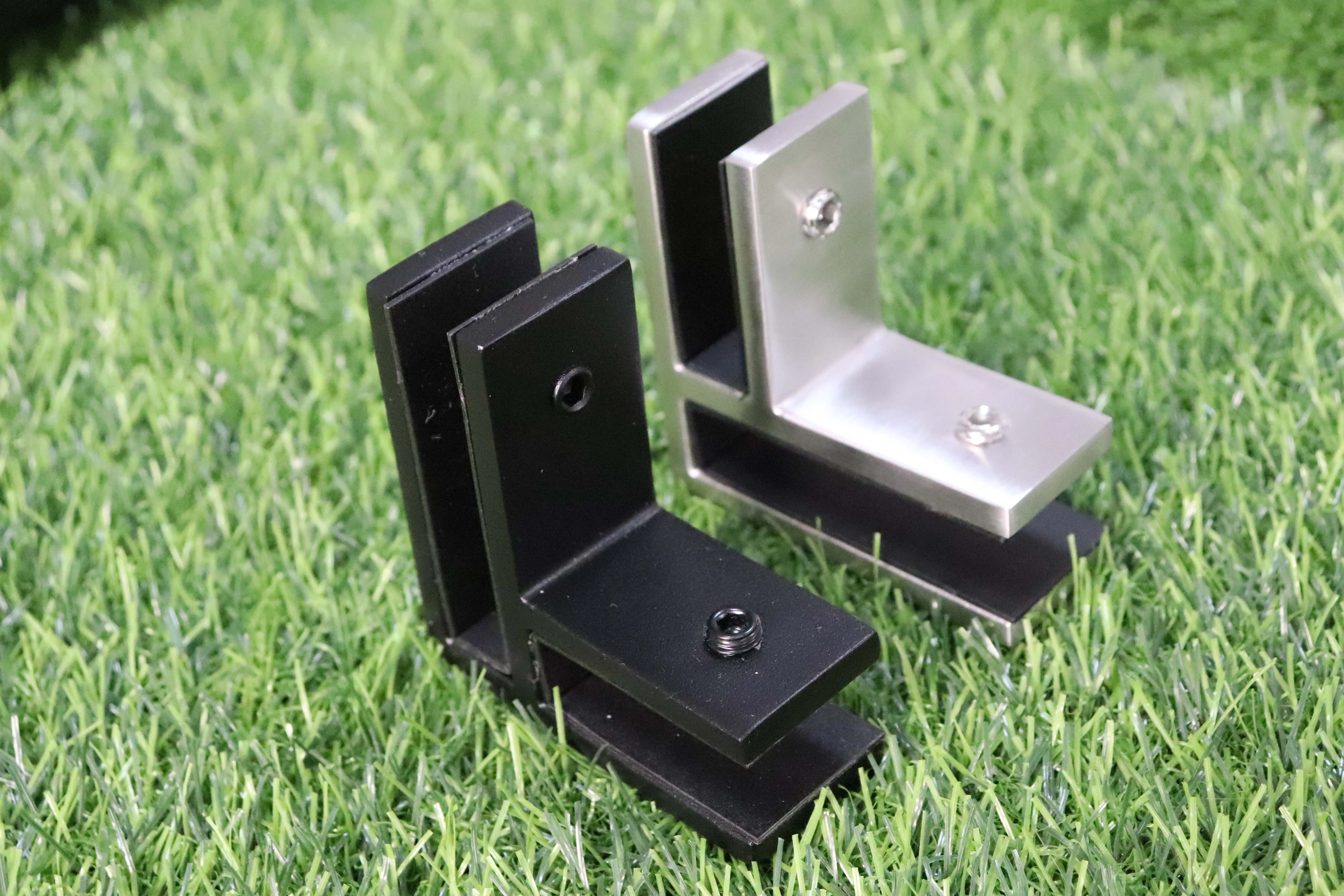 Stainless Steel Glass Clamps - Frameless Staircase Accessories