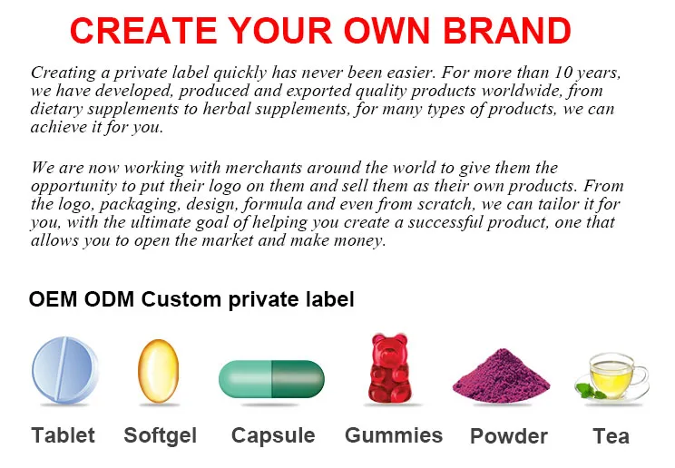 Private Labels Collagen Glutathiones Capsules Vitamin C Pills Pure ...