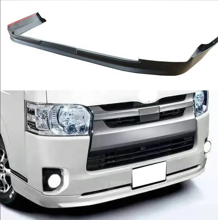 Auto Parts Front Bumper Lip Under Siege Fit For Toyota Hiace 2014 High ...