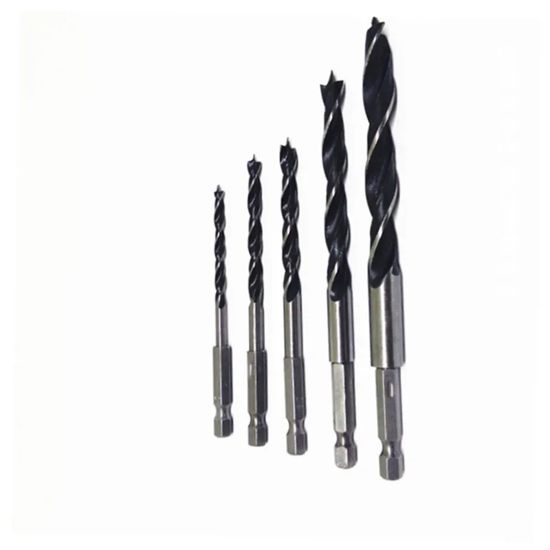 Quick Change Hex Straight Shank Wood Auger Drill Bit Woodworking Tool ...