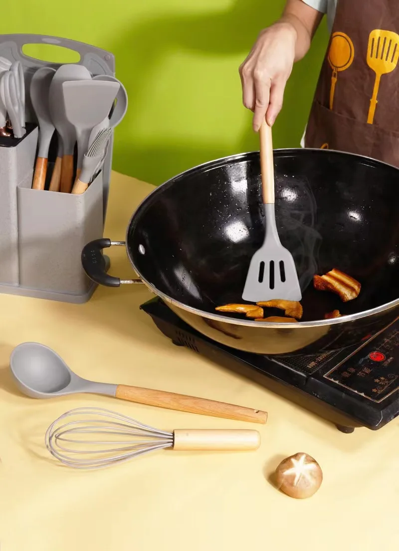 Kitchen Accessories 19PCS Kitchen Utensils Set Non-Stick Cookware for ...