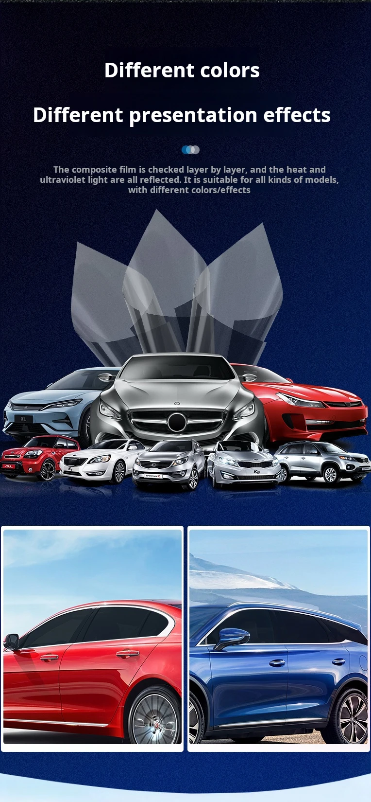 SAKUTA Carfilm IR150 High-Quality Car Thermal Window Tint Film - Solar ...