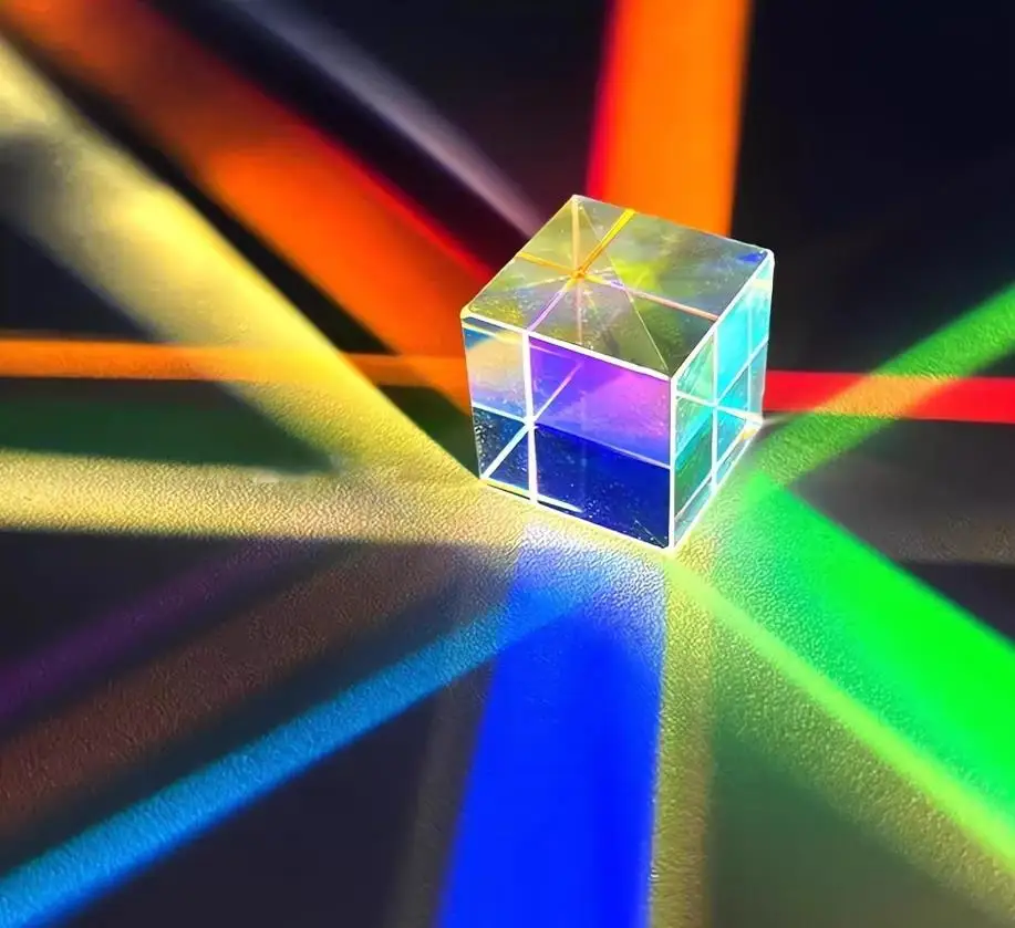 Optical Glass 25x25x25mm X-cube Prism Color Prism - Buy Optical Prism ...