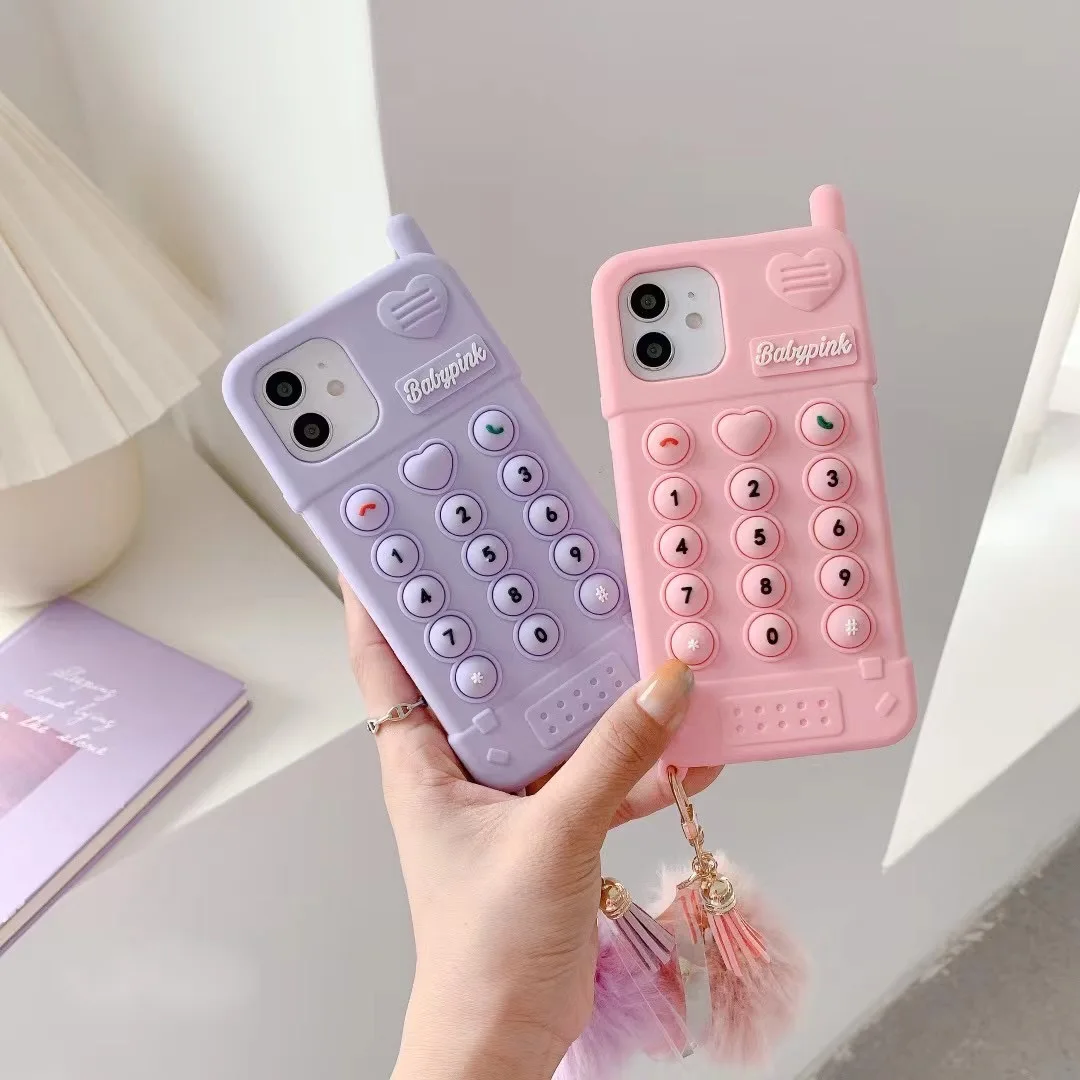 3D Character Mobile Phone Shell For iPhone 14 11 Pro Case 12 13 Pro Max ...