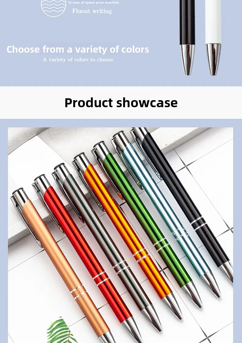 X928 Custom Laser Engraved Metal Ballpoint Pen 1.0mm Promotional Gift ...