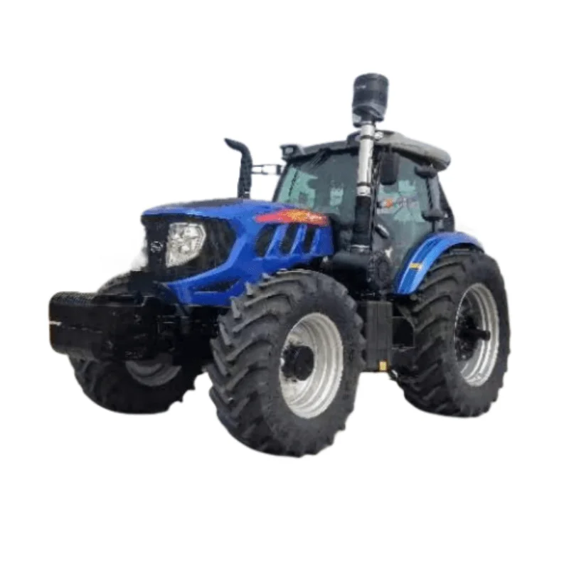 4WD Blue Agricultural Diesel Tractor Farmer's Used/New Tractor with YTO ...
