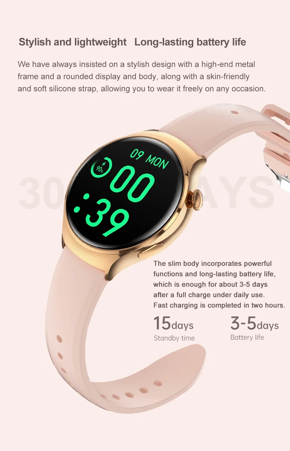 M11 Smart Watch - Versatile & Stylish Fashion Accessory