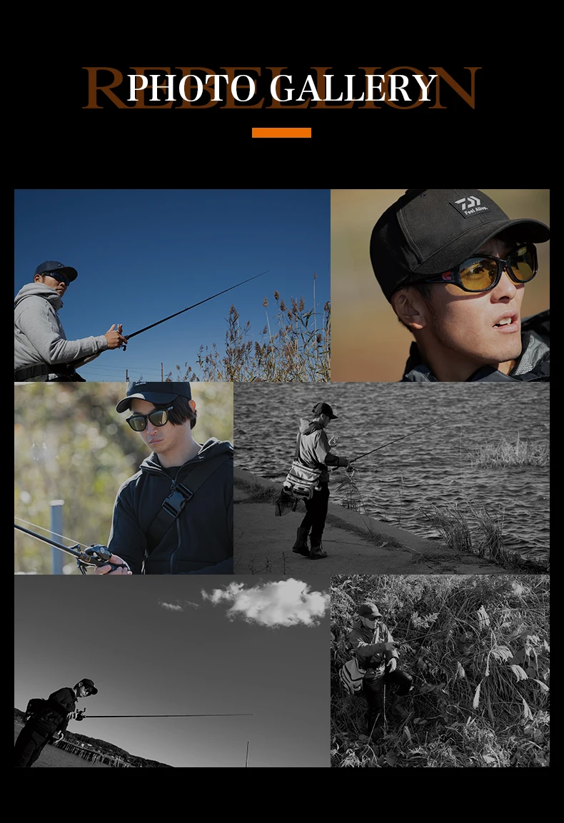 DAIWA-REBELLION Fishing Rods - Superior Carbon Fiber Blanks