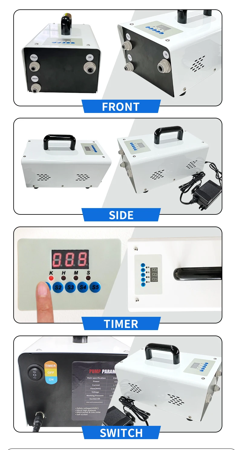 Mist Pump Water Pump Mist Maker 1.3L-5.4L per Min Pump