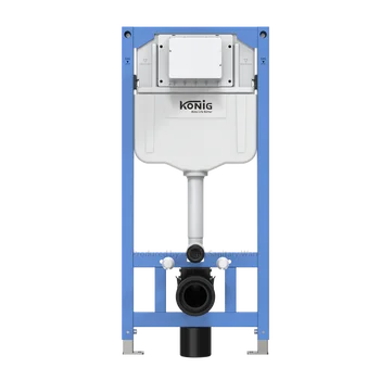 Hidden In Wall Dual Flush Front Push Button 3/4.5l Concealed Cistern ...