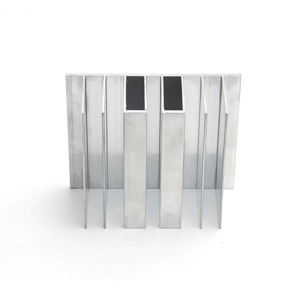 Under Cnc Anodize Finish Aluminium Heat Sinks 6063 T6 Extruded Aluminum ...