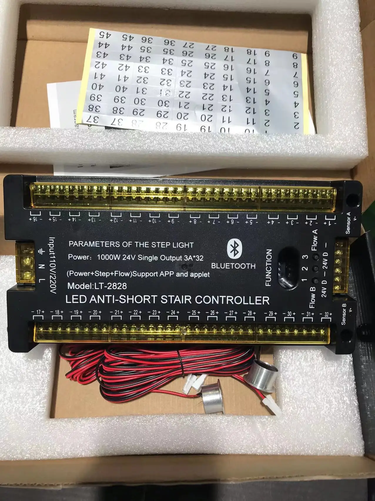 PIR Motion Sensor Stair Controller LT-2828 LED-2052-V2 LED-2050-V1 V2 ...