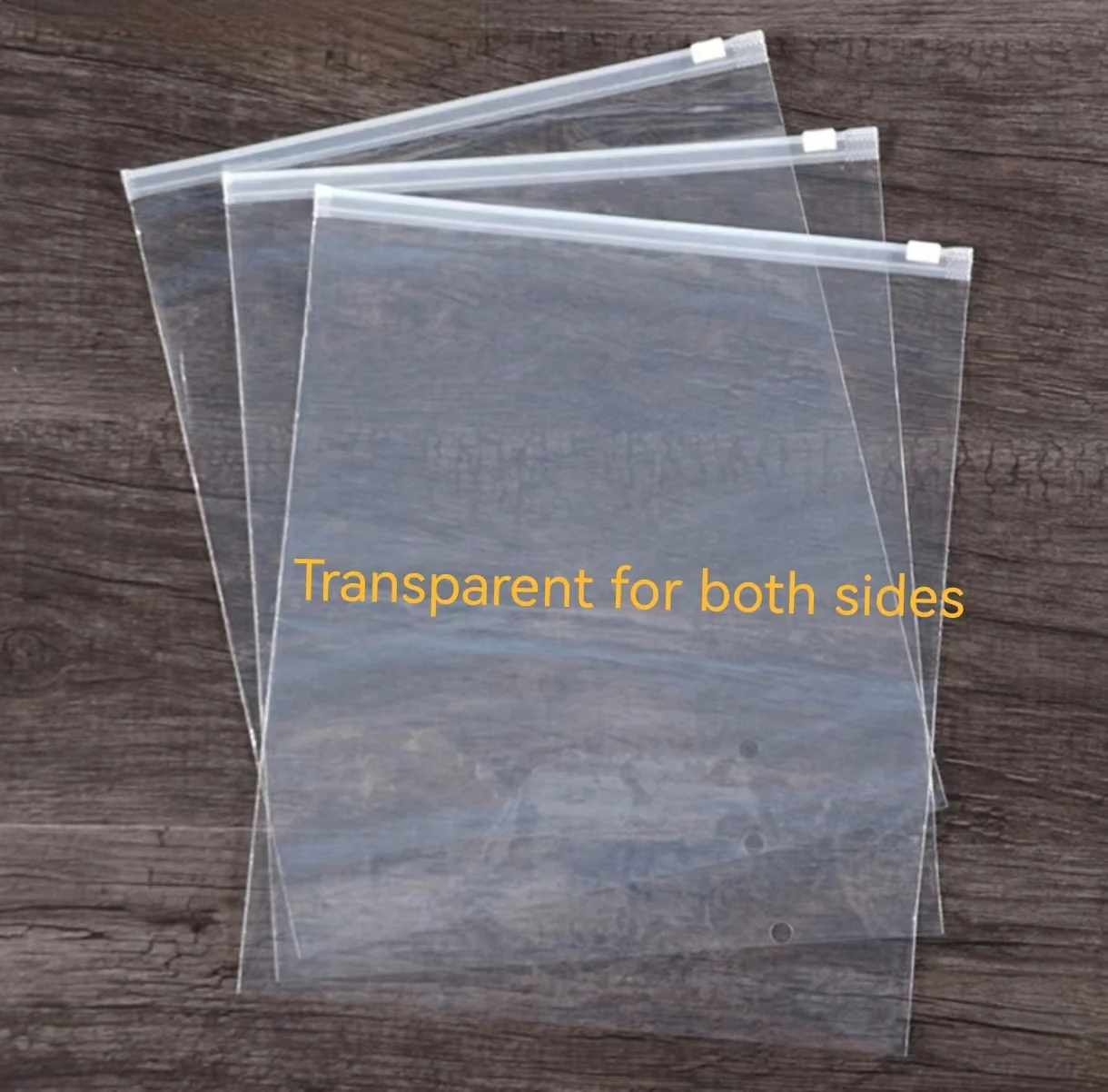 Customizable Reusable Ziplock Bags for Clothing Packaging