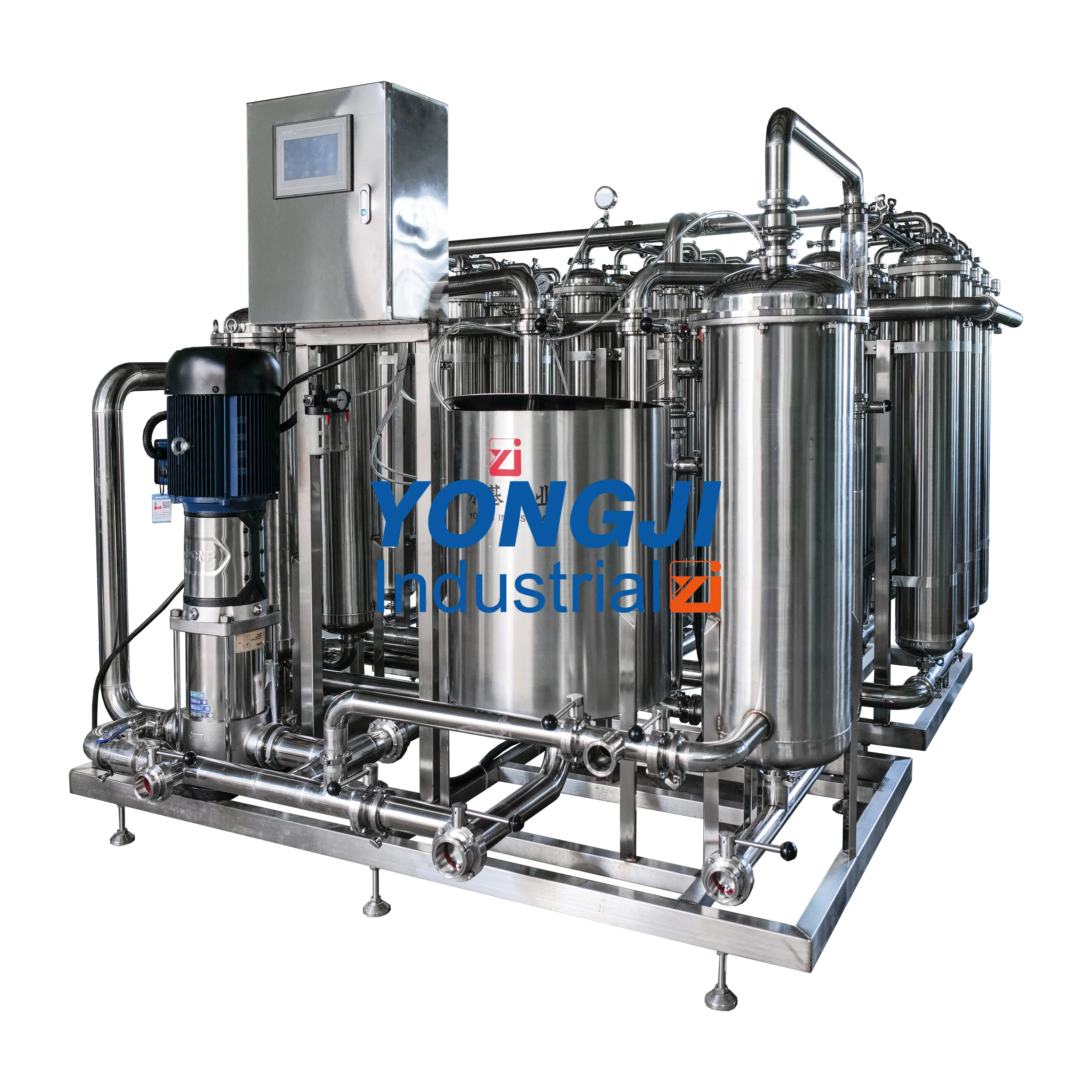 Automatic Beverage Production Line Equipment with Hollow Fiber ...