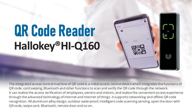 Nordson Hiq-160 Metal Waterproof Tcp/ip Bluetooth Qr Code Mifare Nfc Access Control - Buy ...