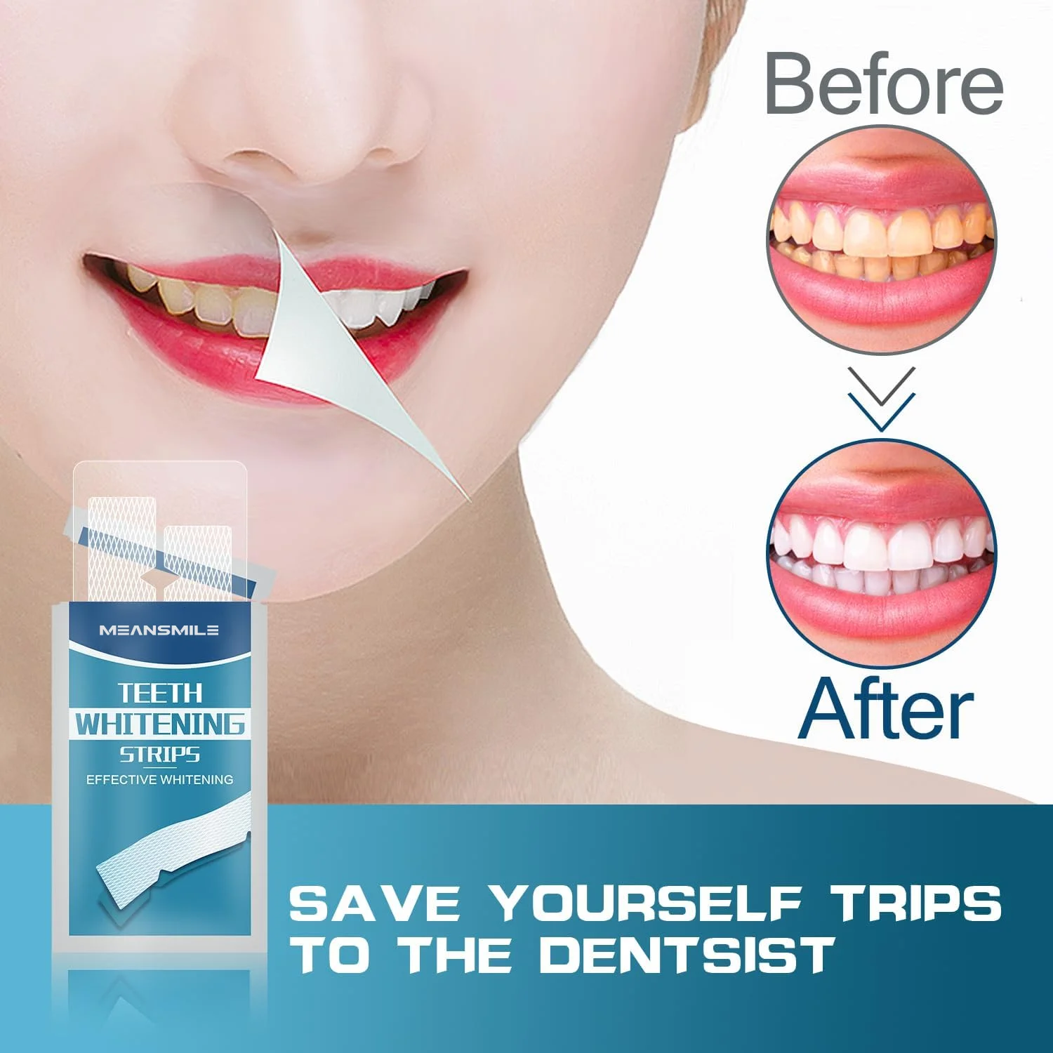 Teeth Whitening Strips Without Sensitivity for Teeth Whitening Dry ...