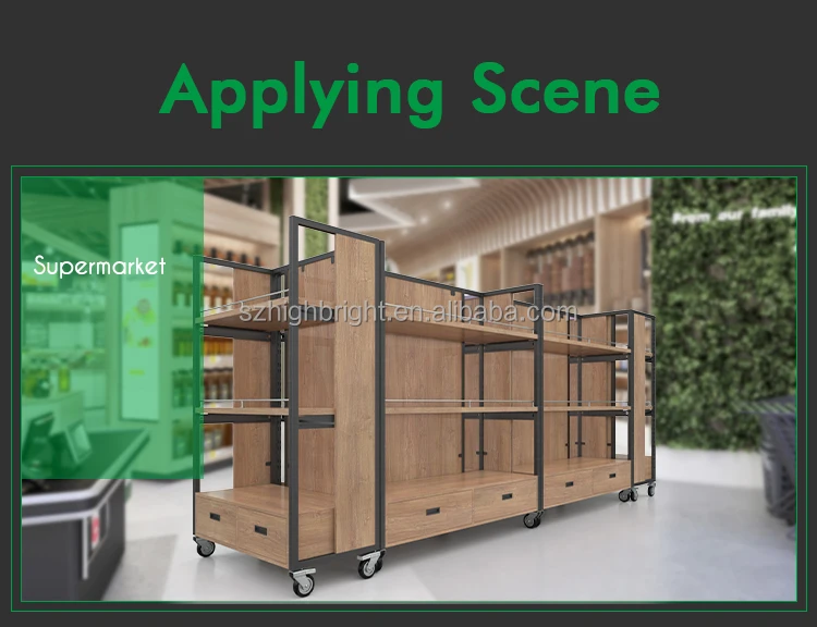 Retail Customized Heavy Duty Display Sstand Display Racks Supermarket ...