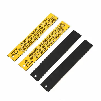 Abs Laser Carving Magnet Label Loads Isolated Circuit Tested Label ...