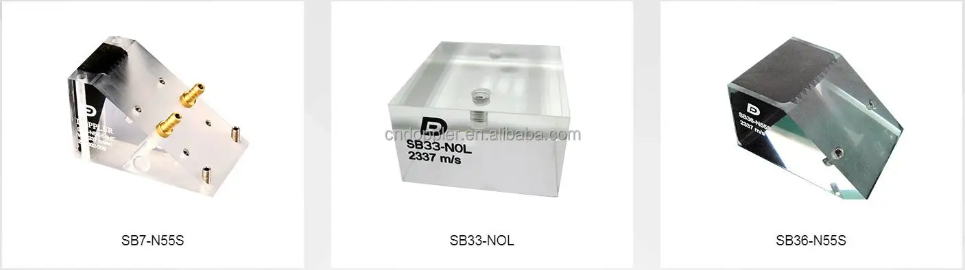 Doppler Ultrasonic Phased Array Wedges Probe Shoes