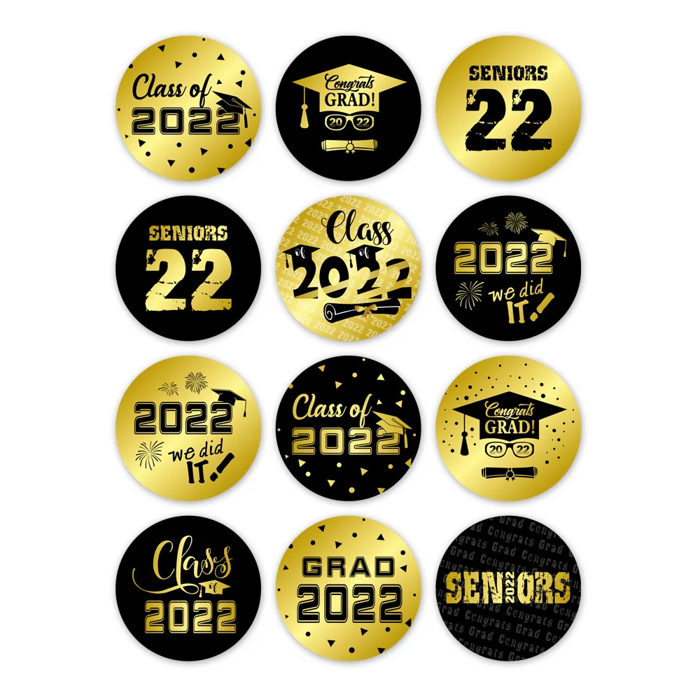 Graduation Season 2022 - Decorative Stickers for Celebrations