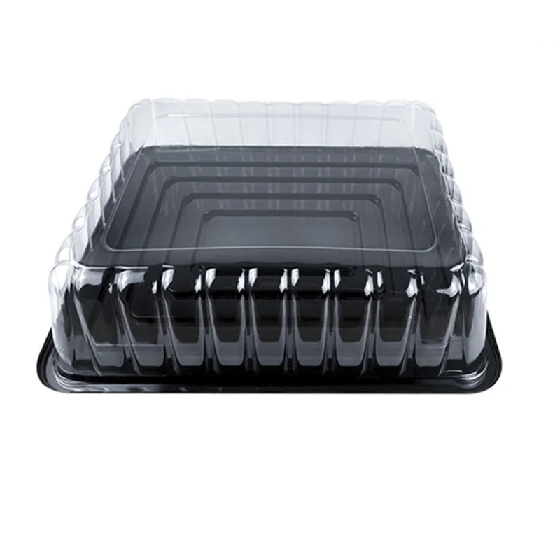Round Cake Packaging Box with Lid Transparent Dome Clear Disposable 6 8 ...