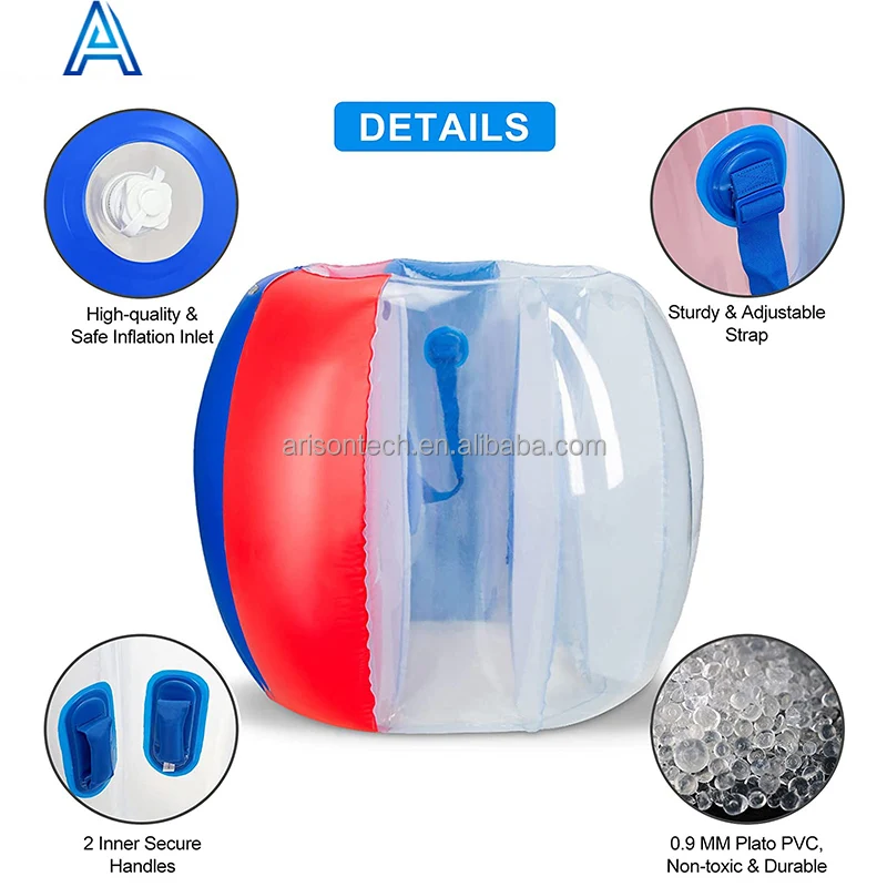 Thickened Pvc Inflatable Body Zorb Bumper Ball Suit For Inflatable ...