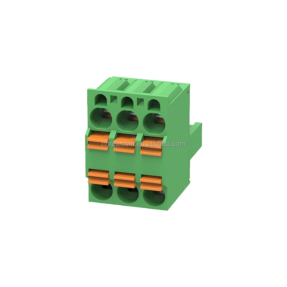 Kf2edgkdr Pcb Screwless Terminal Blocks Pcb Pluggable 5.08mm Connector Kf2edgkd With Socket ...